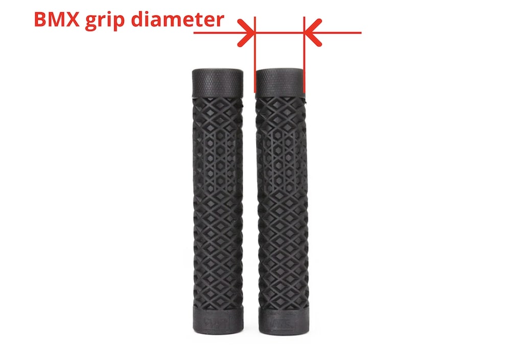 What Size Are BMX Grips? (Length & Diameter Guide)