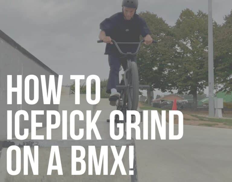 How To Icepick Grind On A BMX (5 Steps!) - The BMX Dude